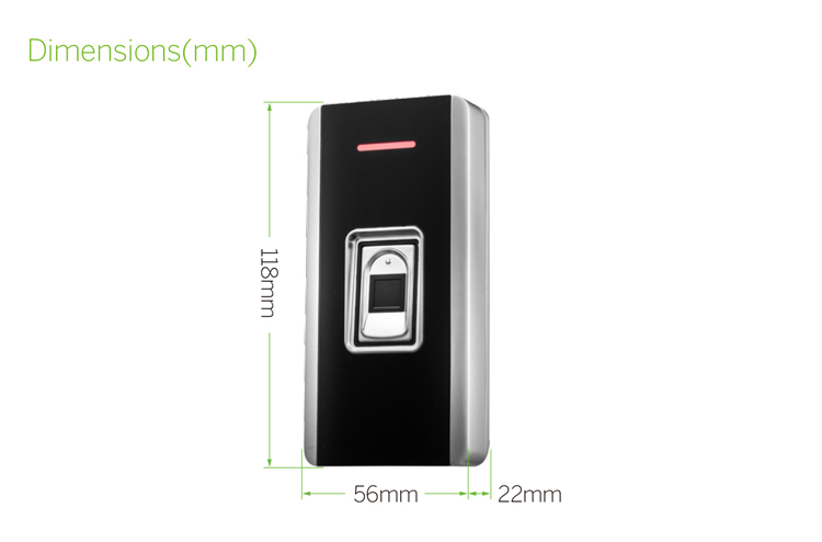 Fingerprint Reader Access Control System With Relay NO/NC/COM Output,Intelligent Access Control ...
