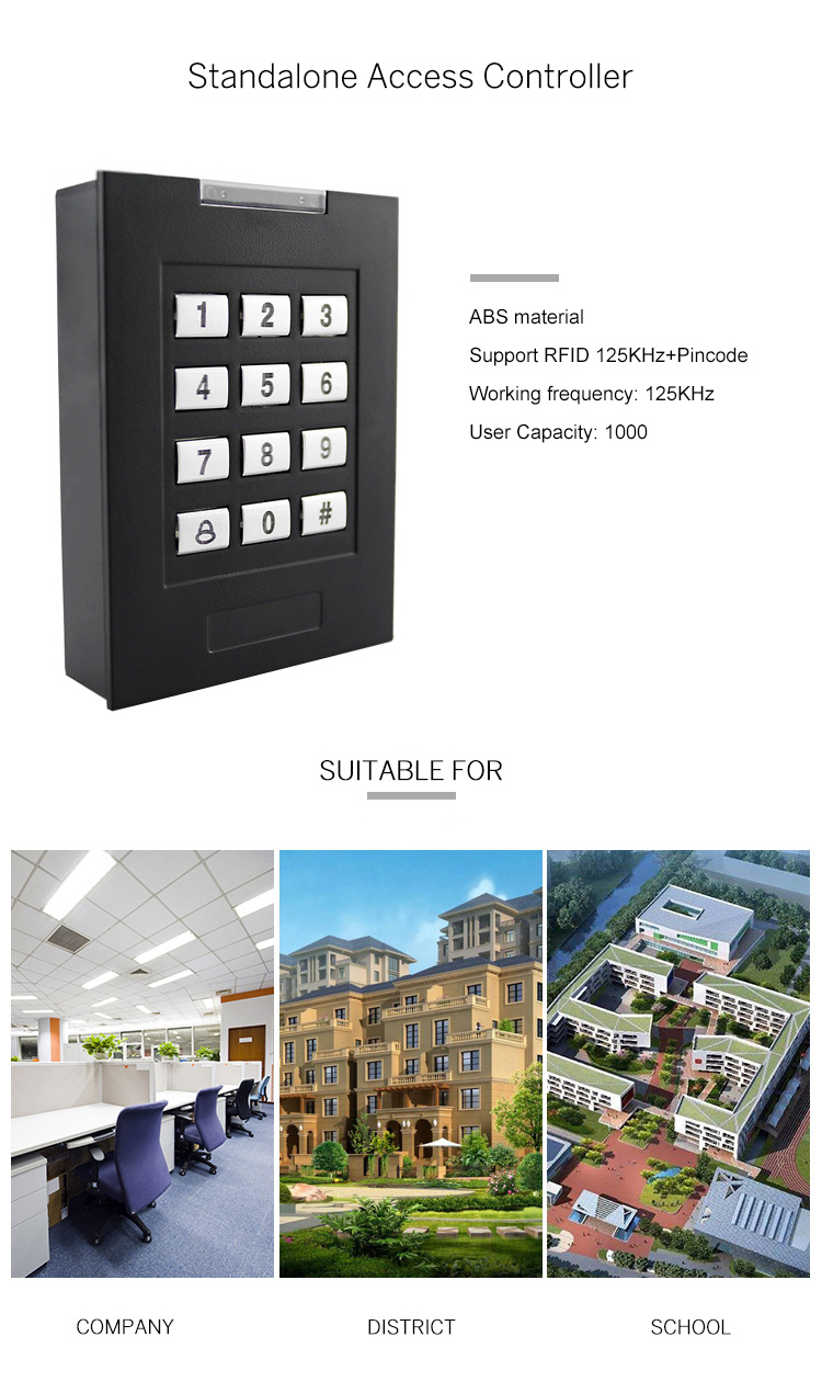 OEM Manufacturer Single Door Standalone Access Control Rfid 125khz ... OEM Manufacturer Single Door Standalone Access Control Rfid 125khz ...