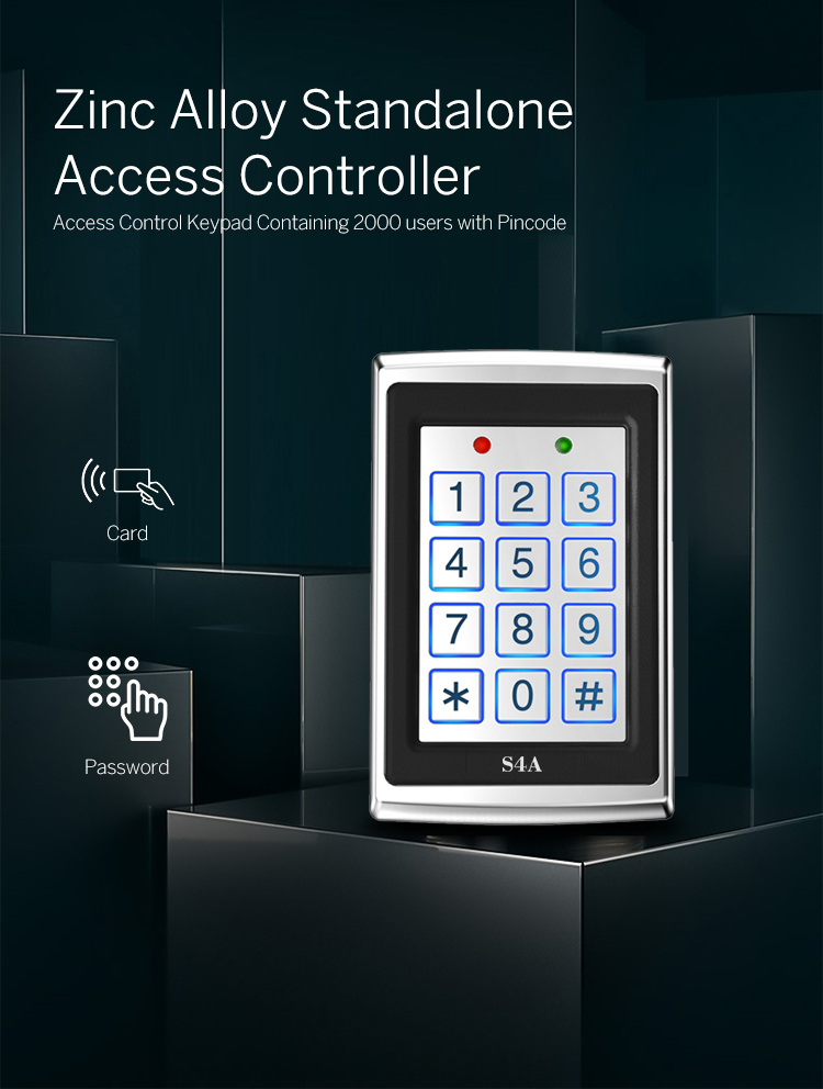 OEM Manufacturer Zinc Alloy Standalone Access Controller -S4A Access ... OEM Manufacturer Zinc Alloy Standalone Access Controller -S4A Access ...