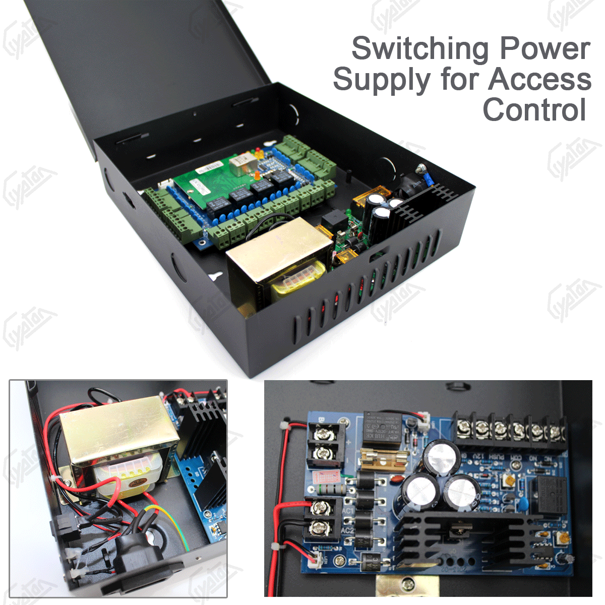 Power Supply Control For Door Access Entry System AC 110-240V To DC 12V 5A OEM Manufacturer -S4A ...