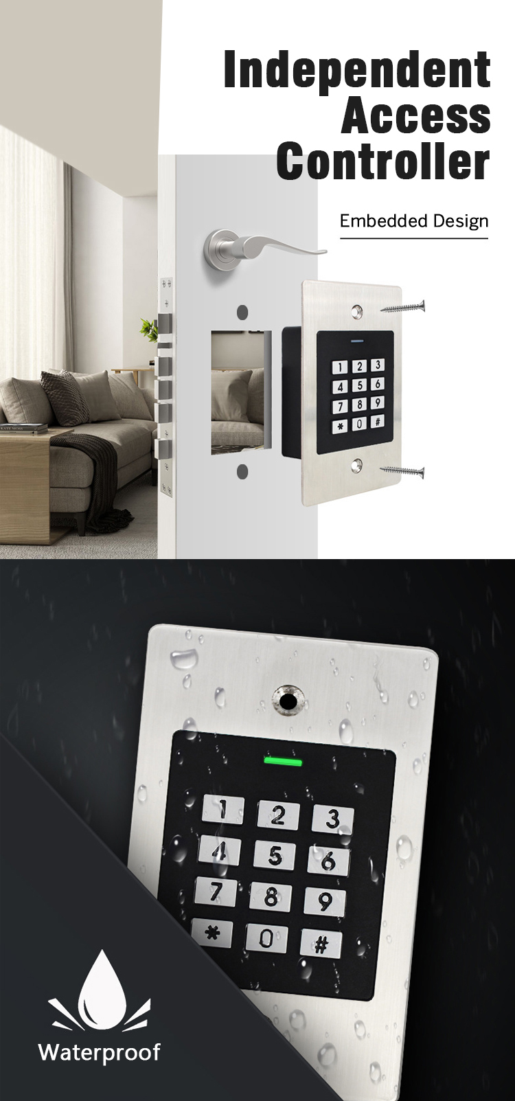 OEM Manufacturer Standalone Access Controller With Proximity Technology ... OEM Manufacturer Standalone Access Controller With Proximity Technology ...