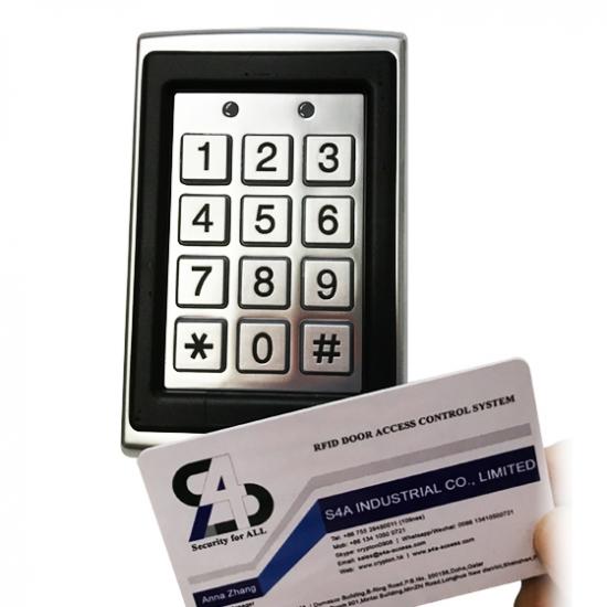 Zinc Alloy Standalone Access Controller,Intelligent Access Control System -S4A Access Control