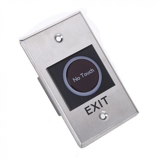 OEM Manufacturer Indoor Touchless Exit Button For Door Access Control With LED Light,NC,NO And ...