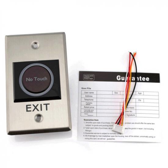IR Sensor Button With Remote Control,Intelligent Access Control System -S4A Access Control