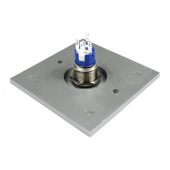 Aluminum Push Button Access Switch Reset Switch Recessed With LED ...