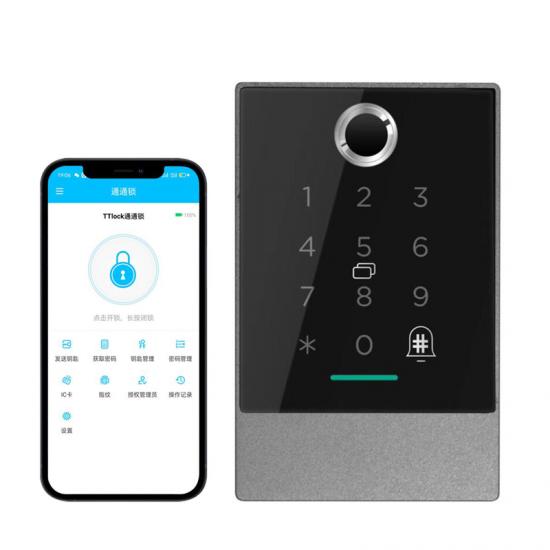 OEM Manufacturer IP66 Waterproof Standalone TTlock Fingerprint Access Control -S4A Access Control
