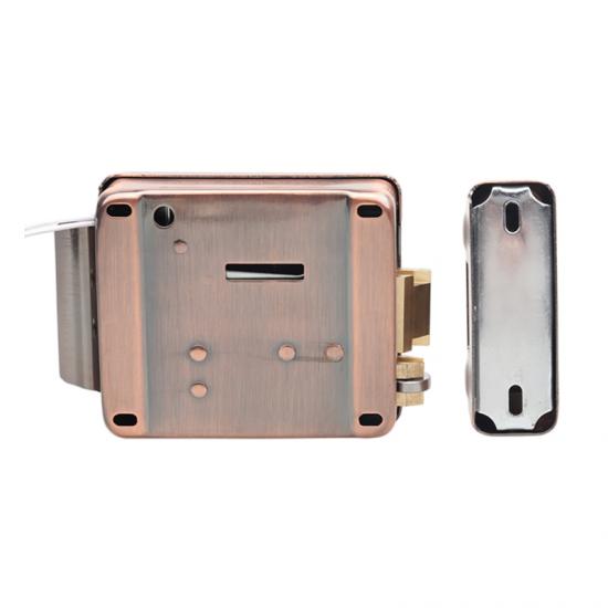 OEM Manufacturer Yale Electric Rim Lock Double Cylinder With Gold Color ...