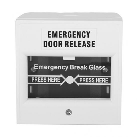 Emergency Break Glass Exit Button（White）,Intelligent Access Control ...