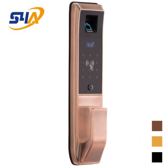 Fingerprint Door Lock System Built In 9V USB Emergency Power ...