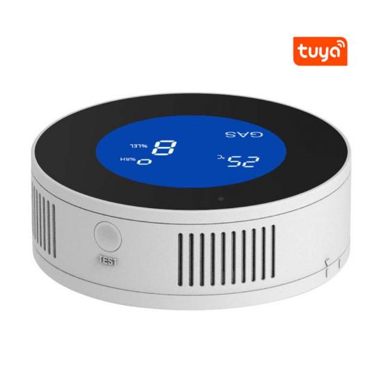 Tuya App Controlled Gas And Smoke Detector Sensor,Intelligent Access ...
