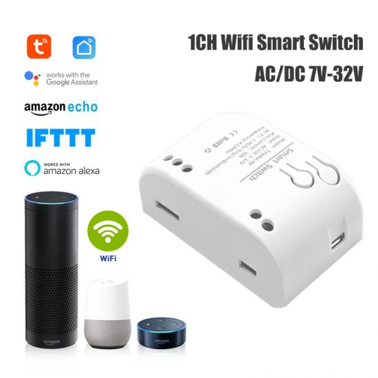 1 Relay Switch With Tuya For Smart Home Light And Door Control ...