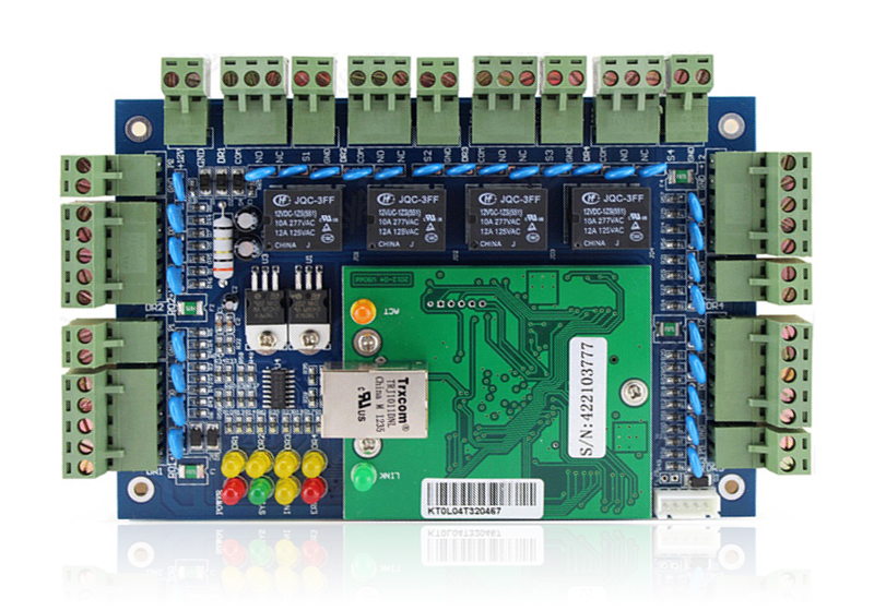 OEM Manufacturer TCP IP Wiegand Access Control Panel Controller For Four-Door Access Control ...