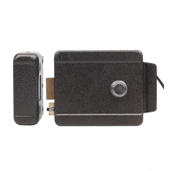 Electronic Entry Lock Security System Single Cylinder Electronic RIM ...