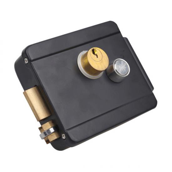 OEM Manufacturer 12V Double Cylinder Security Lock Electric Rim Lock ...