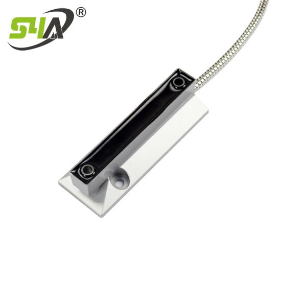 Wired Surface-Mounted NC Magnetic Door Window Contact Sensor Alarm Reed ...