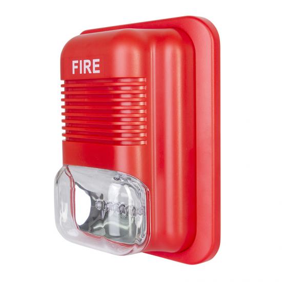 OEM Manufacturer DC12V 24V Emergency Sound And Light Piezo Siren Strobe ...