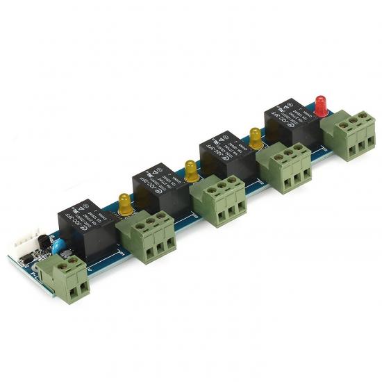 Enhanced Alarm Output Fire Control Expansion Panel Board For Access ...