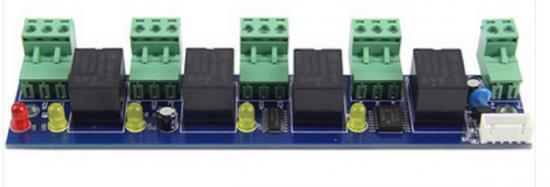 Enhanced Alarm Output Fire Control Expansion Panel Board For Access ...