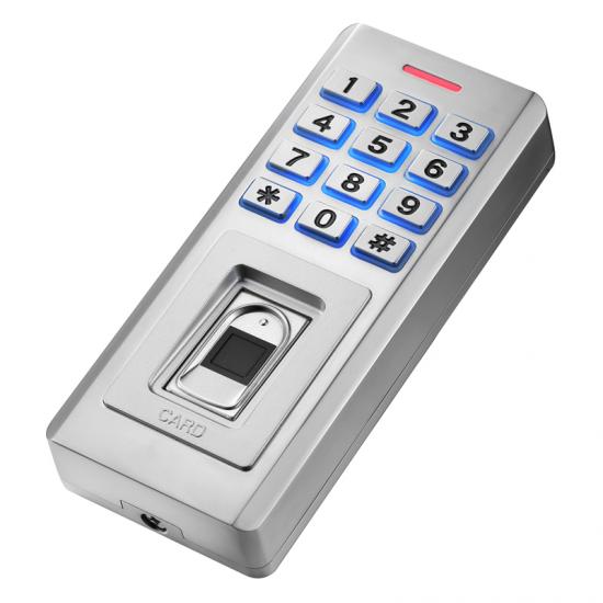 Waterproof Indoor And Outdoor Standalone Biometric Fingerprint Reader Access Control Keypad ...