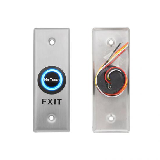 Electronic Rim Lock Infrared Sensor No Touch Exit Button,Intelligent Access Control System -S4A ...