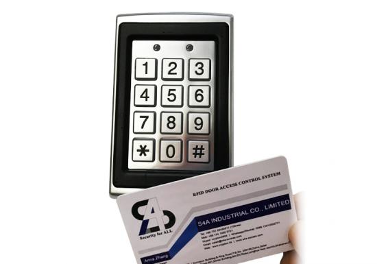Metal Zinc Alloy Keypad Standalone Access Controller,Intelligent Access ...