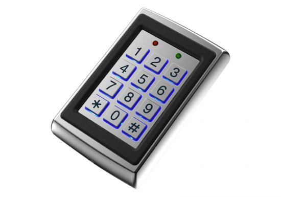Metal Zinc Alloy Keypad Standalone Access Controller,Intelligent Access ...