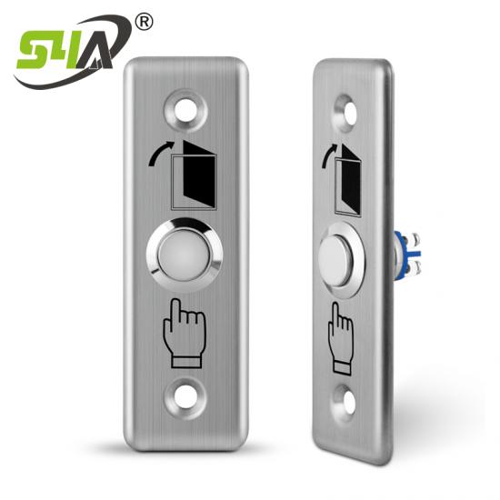 Stainless Steel Push To Exit Lock Release Button,Door Access Control System NO/COM Switch Door ...