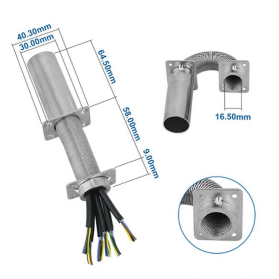 OEM Manufacturer 304 Stainless Steel Wire Passer Access Control Line ...