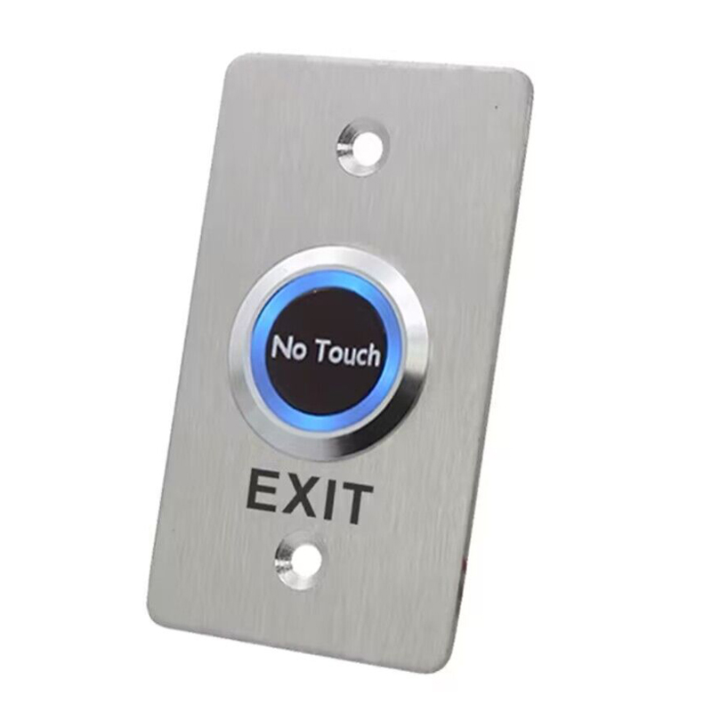OEM Manufacturer 12V Exit Button Touchless No Touch Access Control Door Exit Push Button -S4A ...