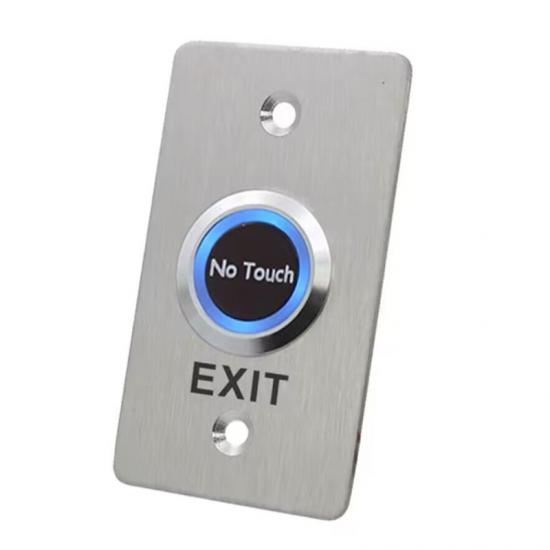 OEM Manufacturer 12V Exit Button Touchless No Touch Access Control Door Exit Push Button -S4A ...
