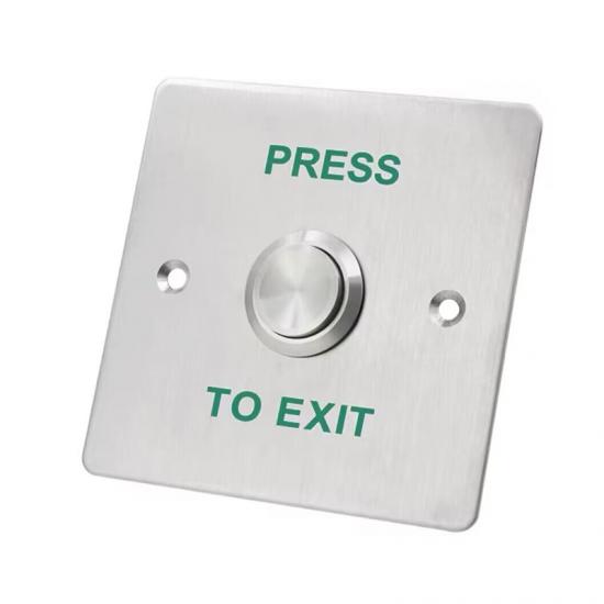 Stainless Steel Access Control Exit Button,Intelligent Access Control ...