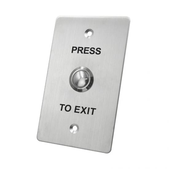 Stainless Steel Panel Exit Button,Intelligent Access Control System ...