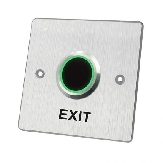 Stainless Steel Case Touchless Exit Button,Intelligent Access Control ...