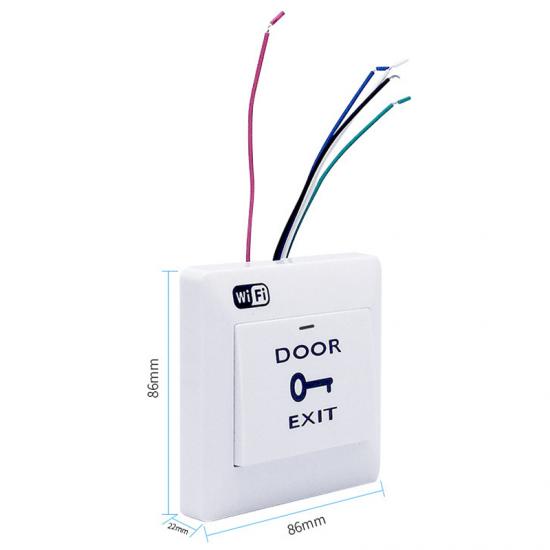 OEM Manufacturer Tuya Plastic Exit Button -S4A Access Control