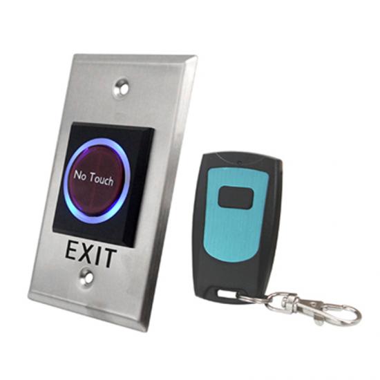 IR Sensor Button With Remote Control,Intelligent Access Control System -S4A Access Control