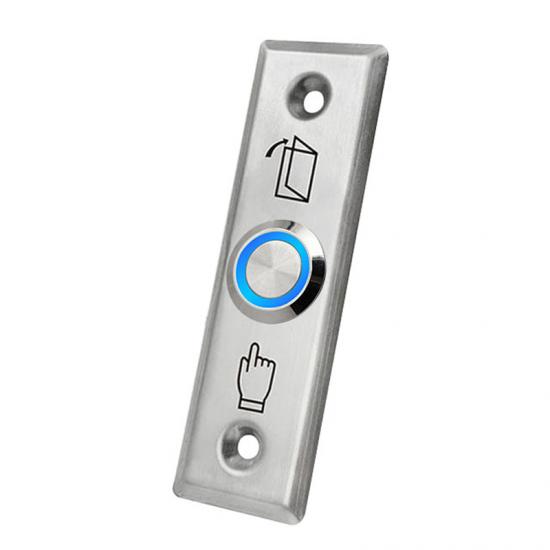 Stainless Steel Exit Button With Blue LED Colour,Intelligent Access ...