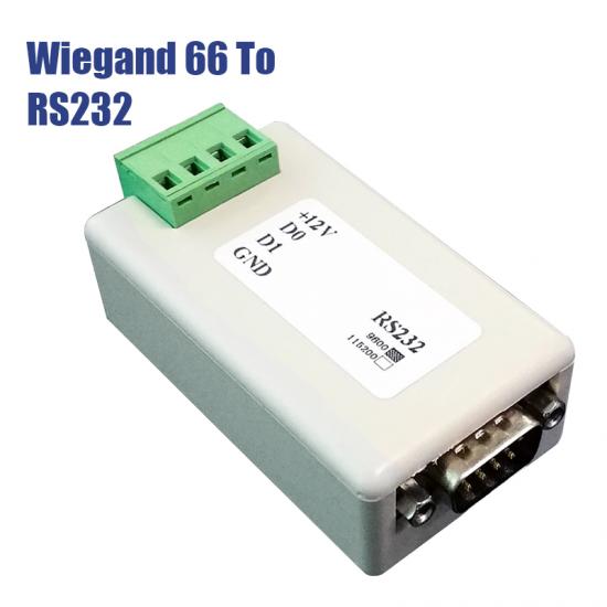 Wiegand 66 Converter Into RS232,Intelligent Access Control System -S4A ...