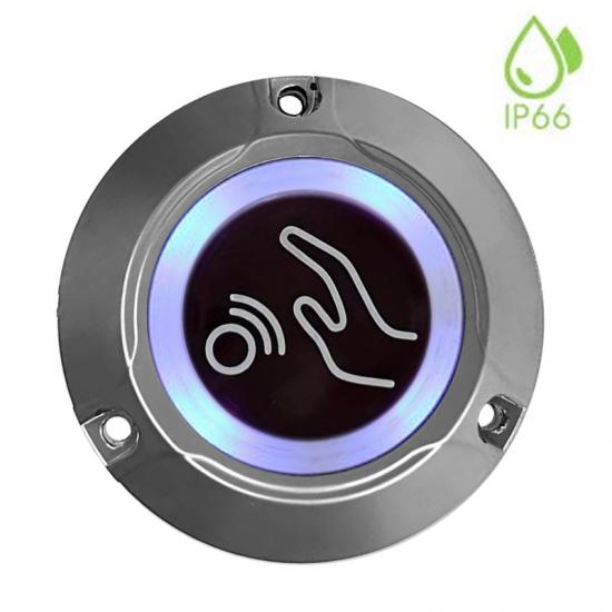 Waterproof Wave Sensor Exit Button With NO NC COM,Intelligent Access ...