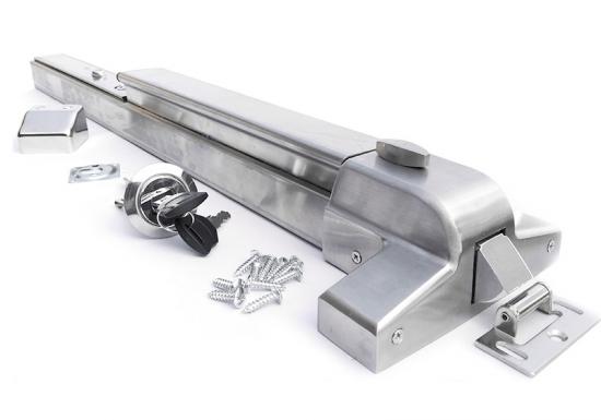 Door Push Bar Panic Exit Device With Alarm Sprayed Aluminum,Intelligent ...