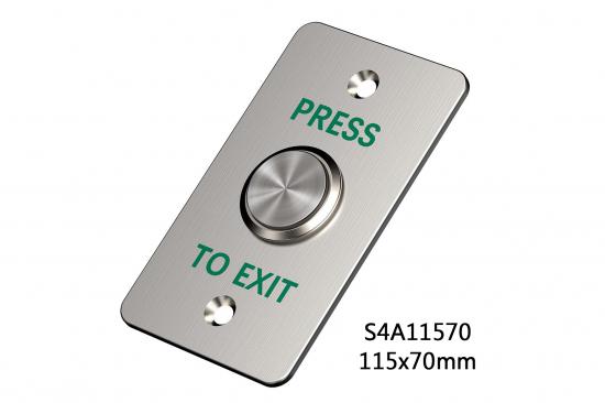 OEM Manufacturer Stainless Steel Door Press To Exit Button -S4A Access ...