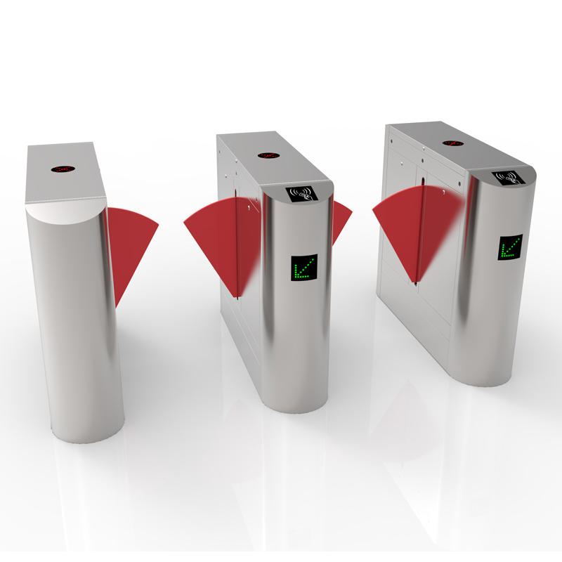 High Turnstiles Flap Barrier Gate Rustproof Long Lifespan OEM ...